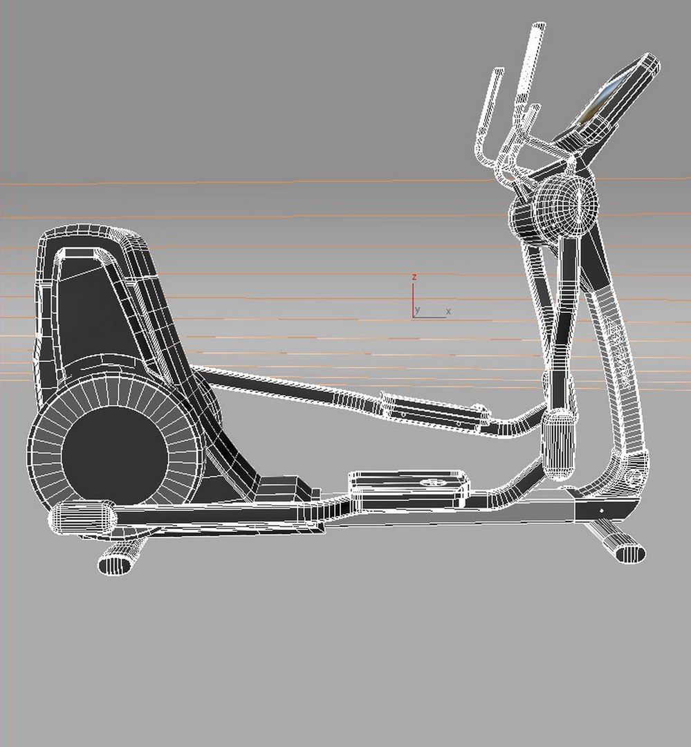 3D Elliptical Cross-Trainer Life-Fitness Model - TurboSquid 2097873