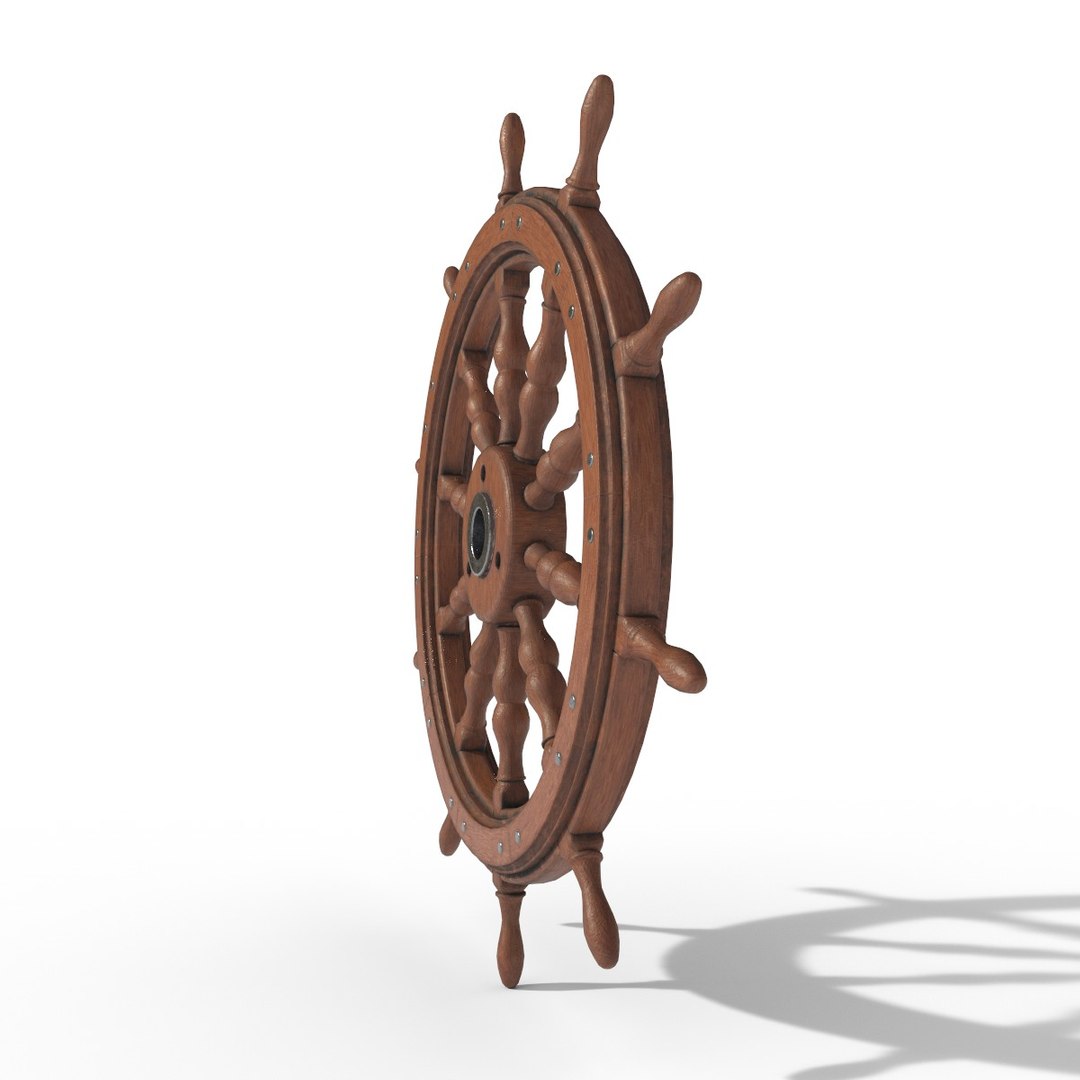 3D Model Hand Wheel Ships Pbr - TurboSquid 1286601