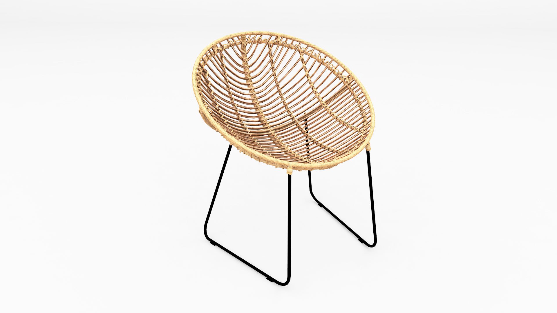 3D Bali Chair - TurboSquid 1994302