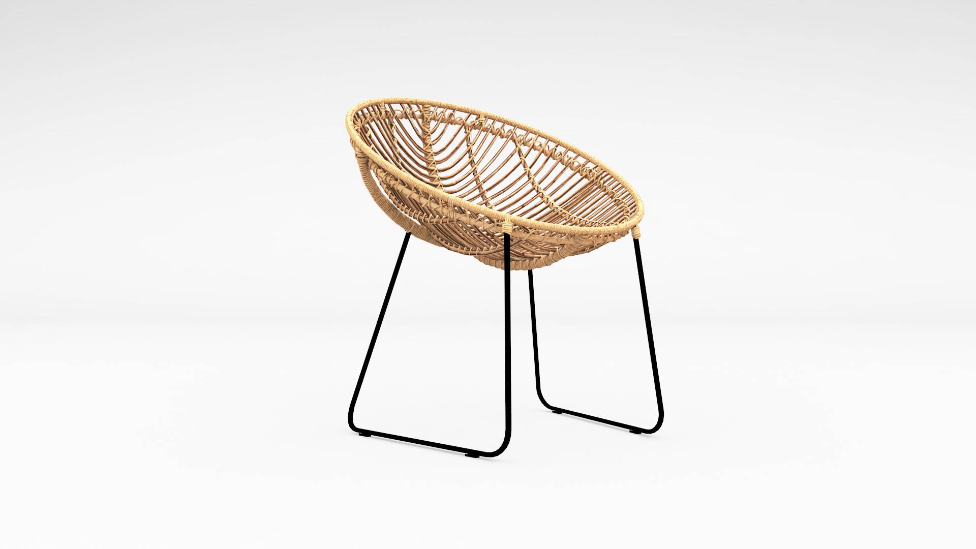 3D Bali Chair - TurboSquid 1994302