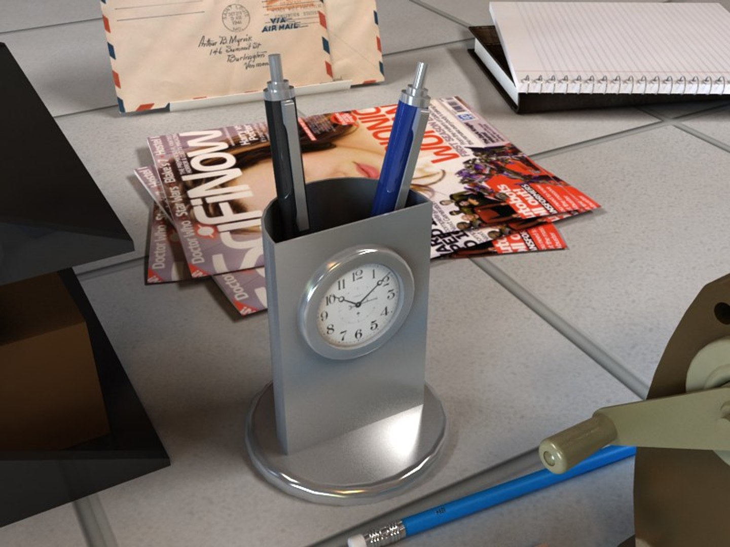 3d Model Office Clutter Vol 2