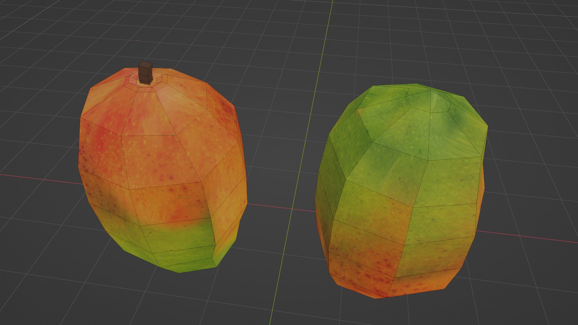 Low Poly Fruit Pack 3D Model - TurboSquid 1966905