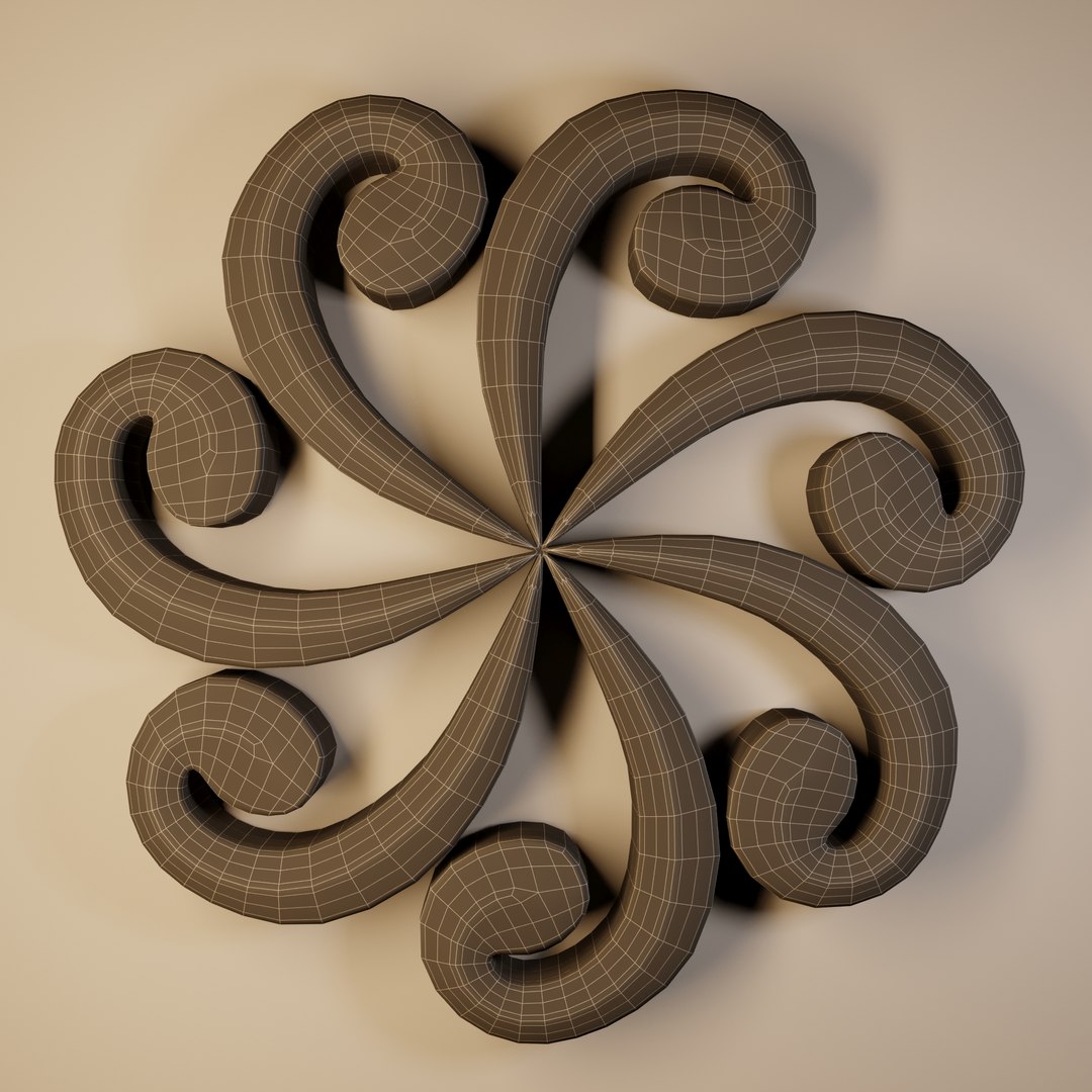Ornament 3D Model Vol6 3D Model - TurboSquid 1958129