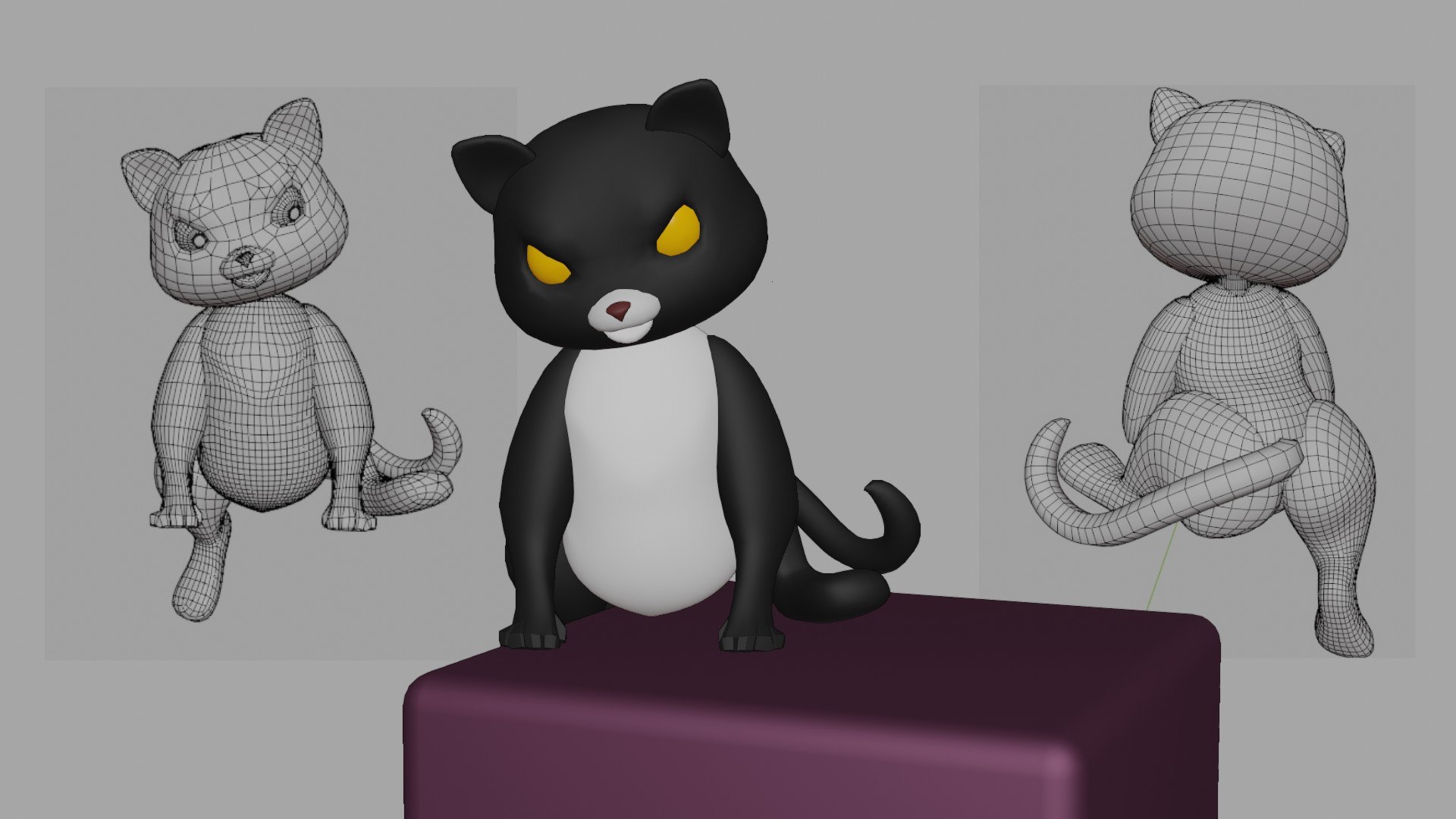 CAT 3D model - TurboSquid 2055679