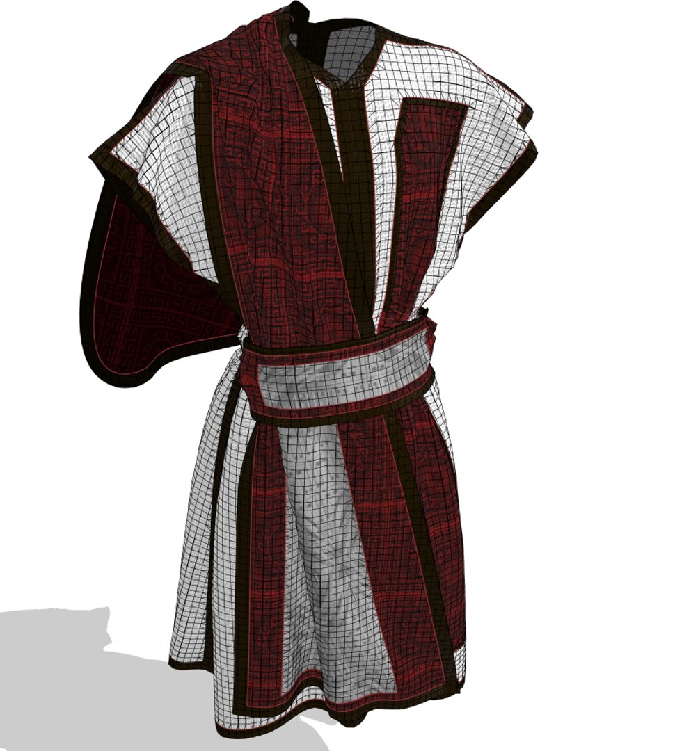 Clothes Tunics Ancient Roman Model - TurboSquid 1598990
