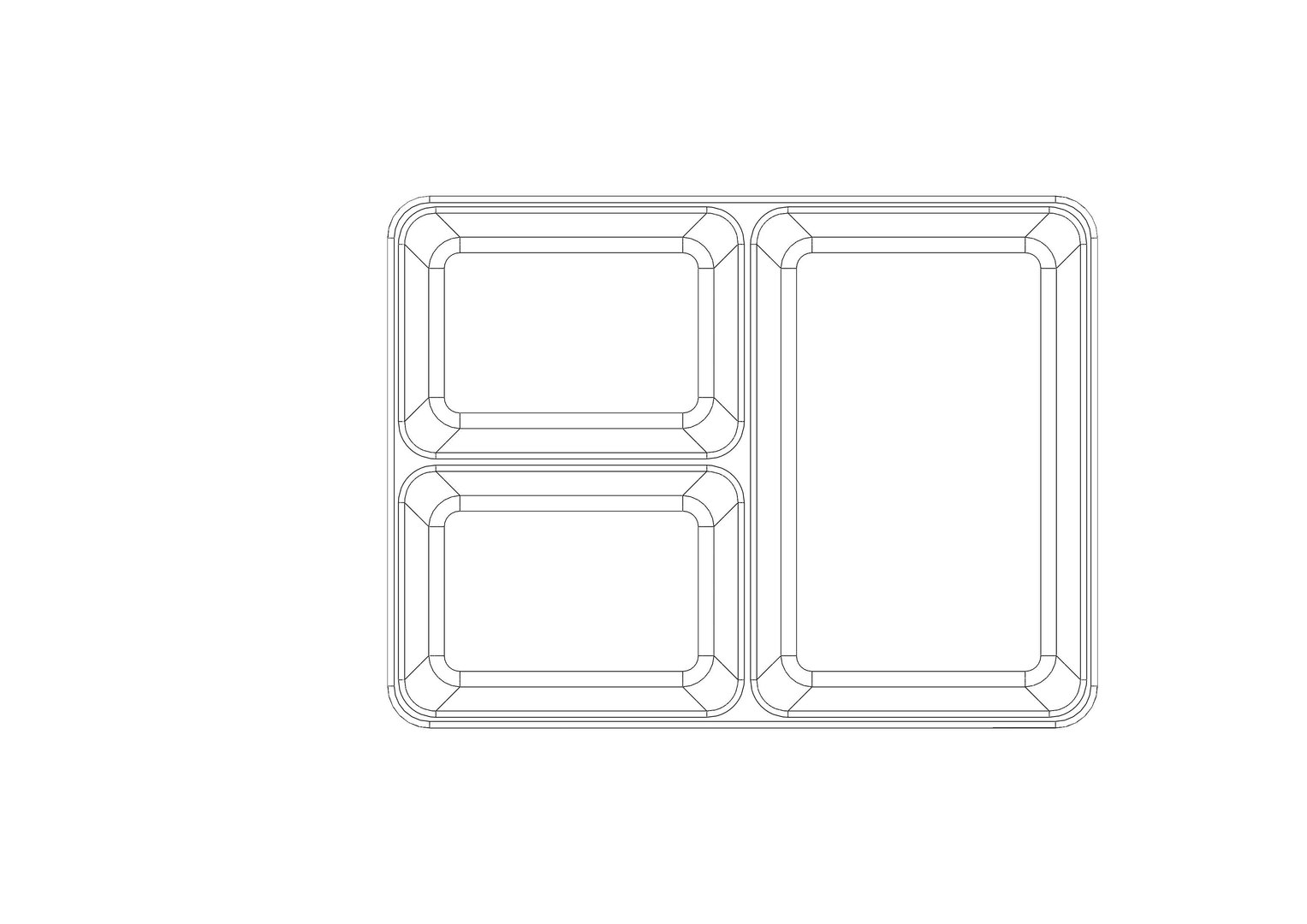 JAPANESE BENTO PLATE 3D Model - TurboSquid 2000124