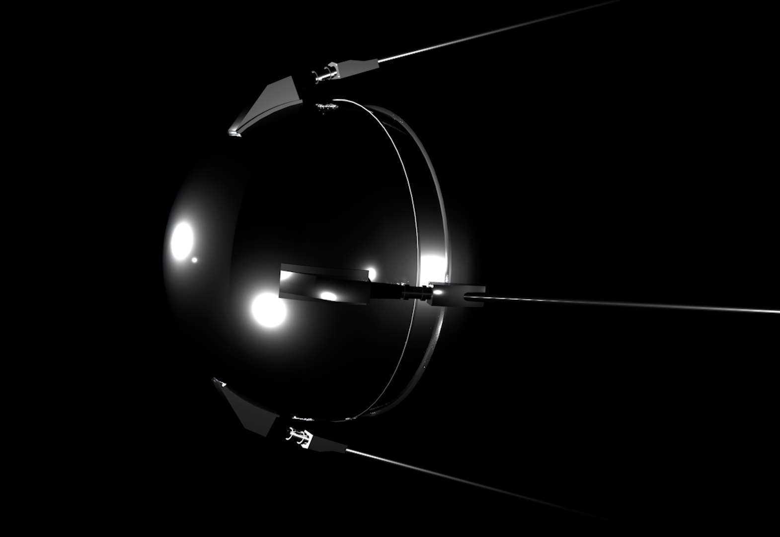 3D Sputnik - TurboSquid 1181659