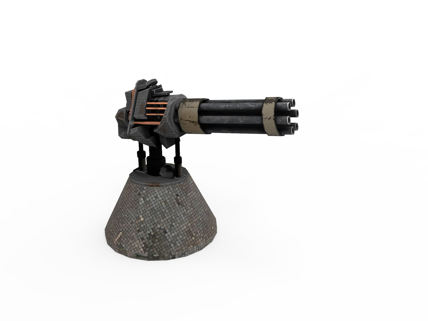 Advanced Turrets 3D - TurboSquid 1603412