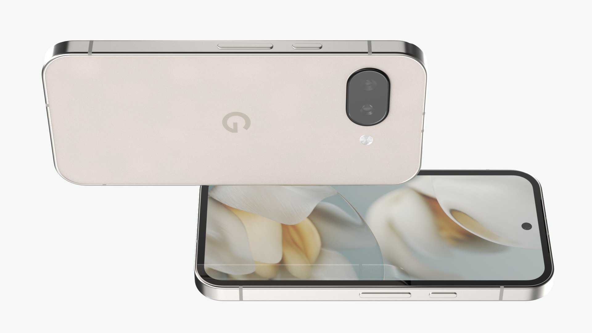 3D Google Pixel 9a Porcelain - TurboSquid 2371288