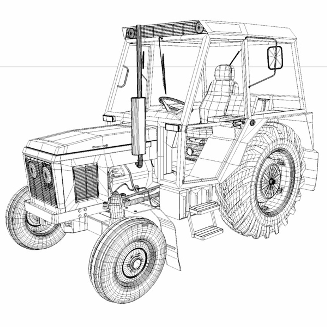 Zetor 6211 3d C4d