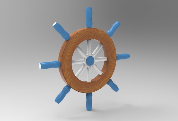 modelo 3d Timón de barco - TurboSquid 2332477