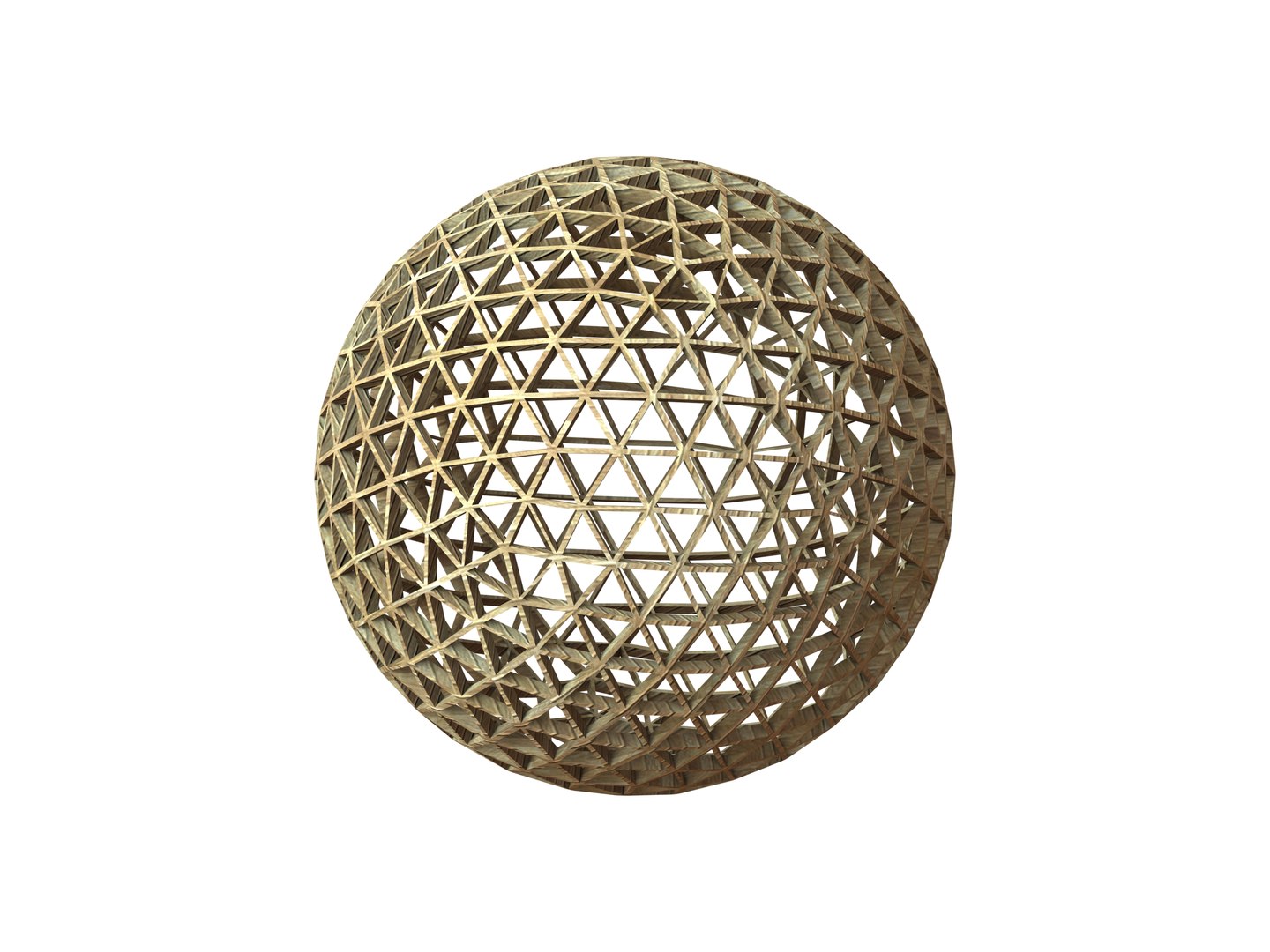3D Wireframe Shape Frequency Geodesic Sphere - TurboSquid 2189430