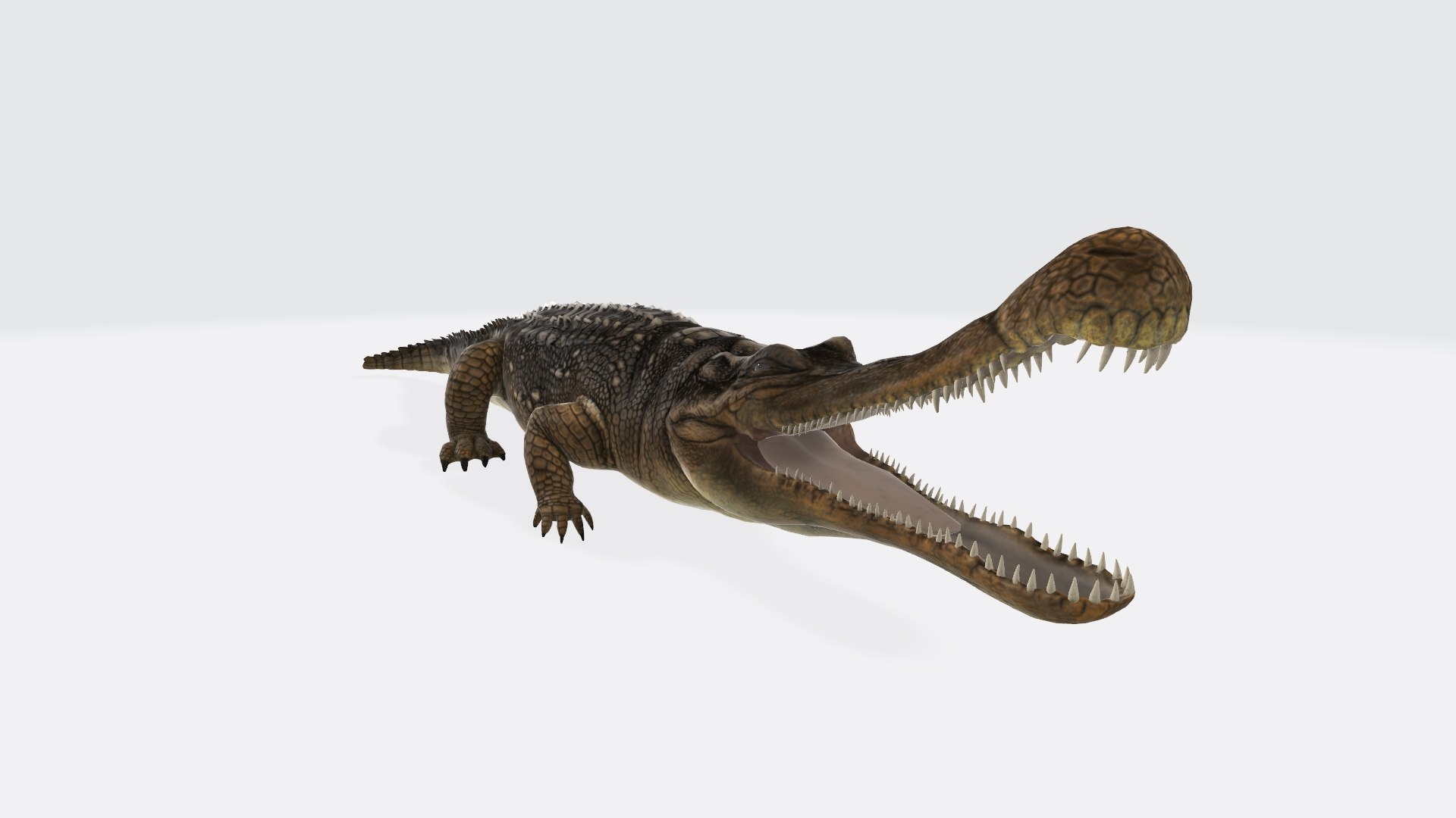 Sarcosuchus 3D Model Ready To Print Model - TurboSquid 2285700
