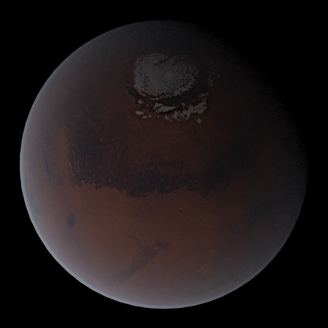 Mars planet 3D model - TurboSquid 1259238