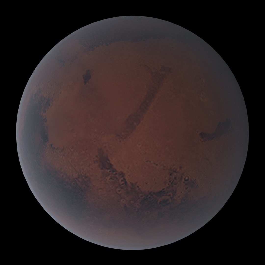 Mars planet 3D model - TurboSquid 1259238