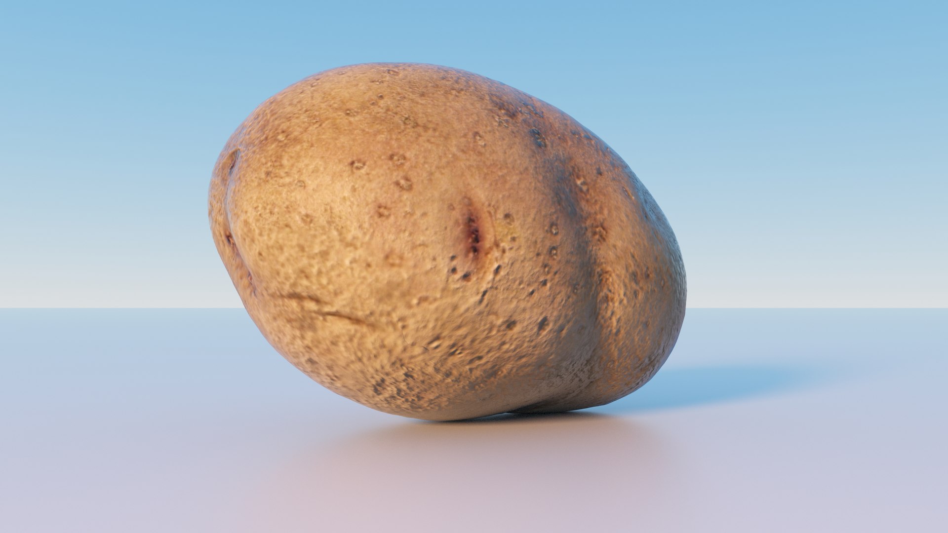 Photorealistic 3D Scan Of Potato 3D - TurboSquid 2230807