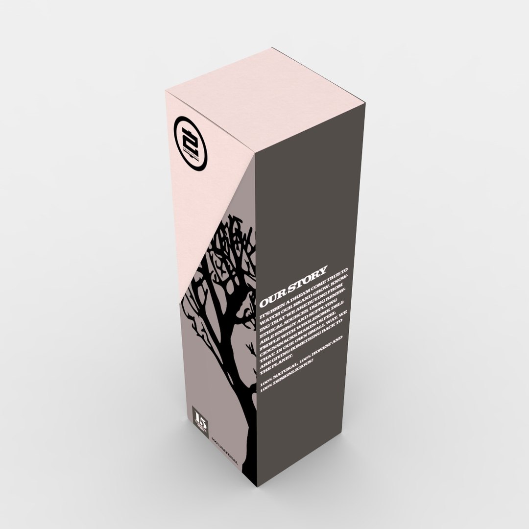 3d Box Packaging Model