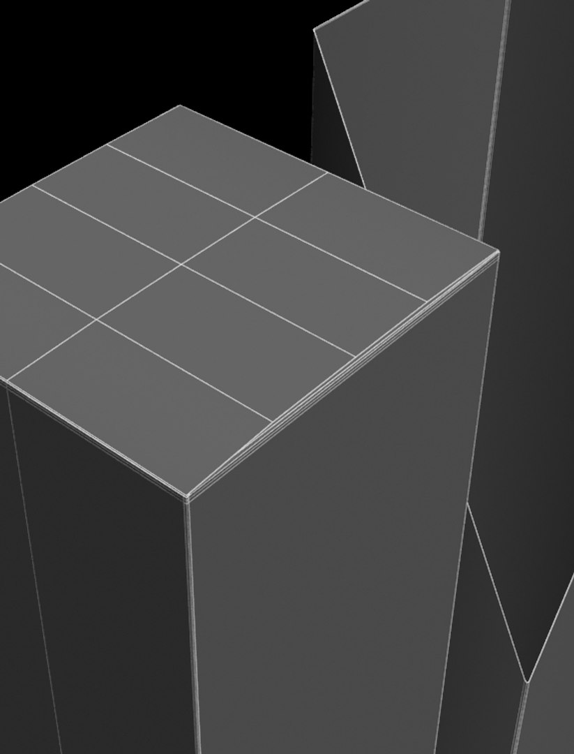 3d Box Packaging Model