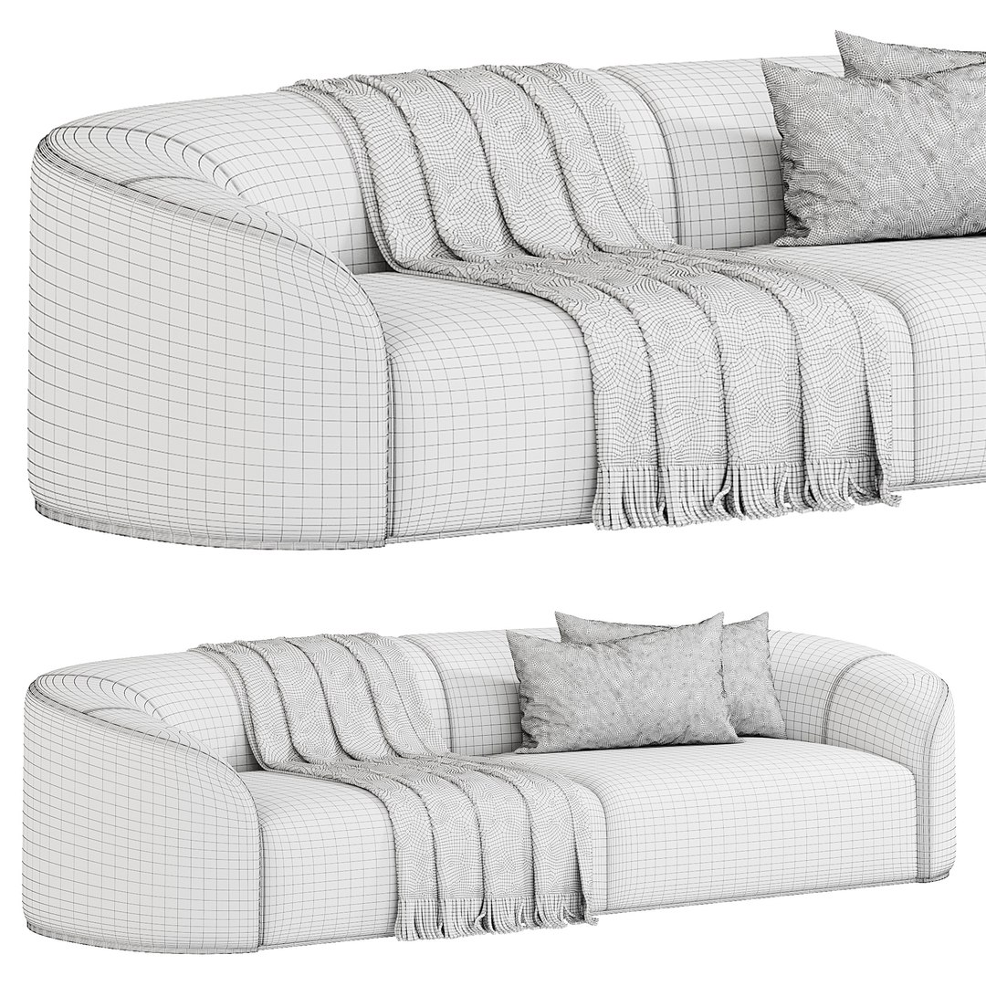 PIERRE Sofa Model - TurboSquid 2121791