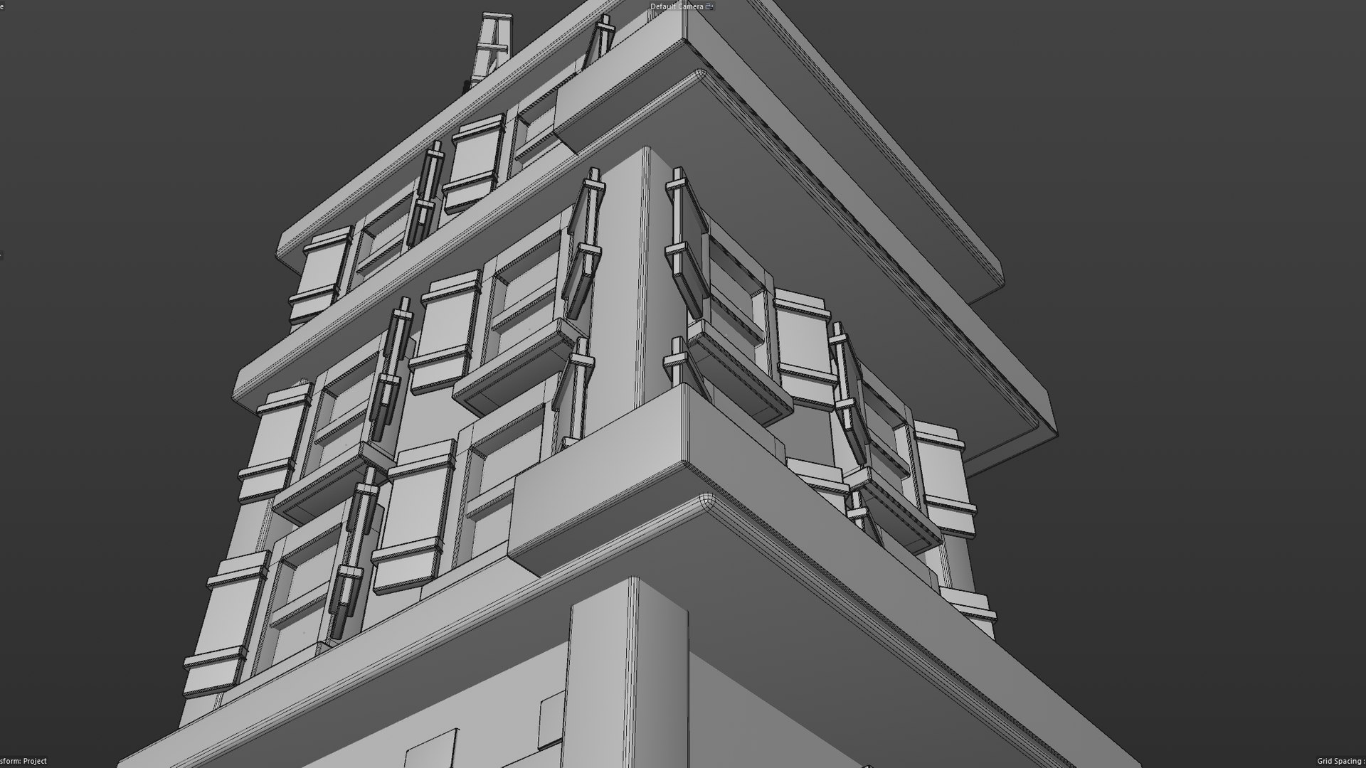 3D Model Cute Apartment Building - Cartoon Style Octane - TurboSquid ...