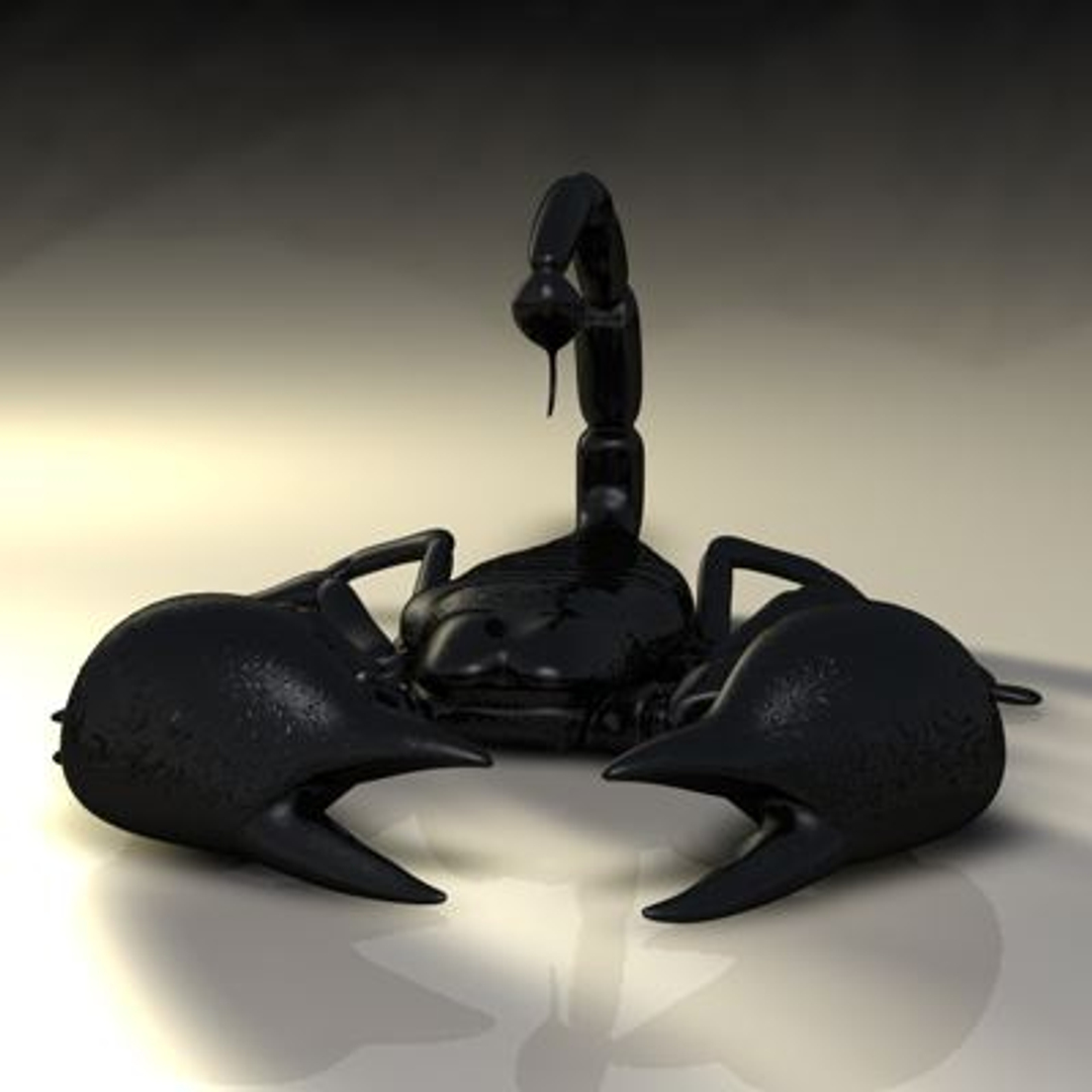 desert scorpion 3d model