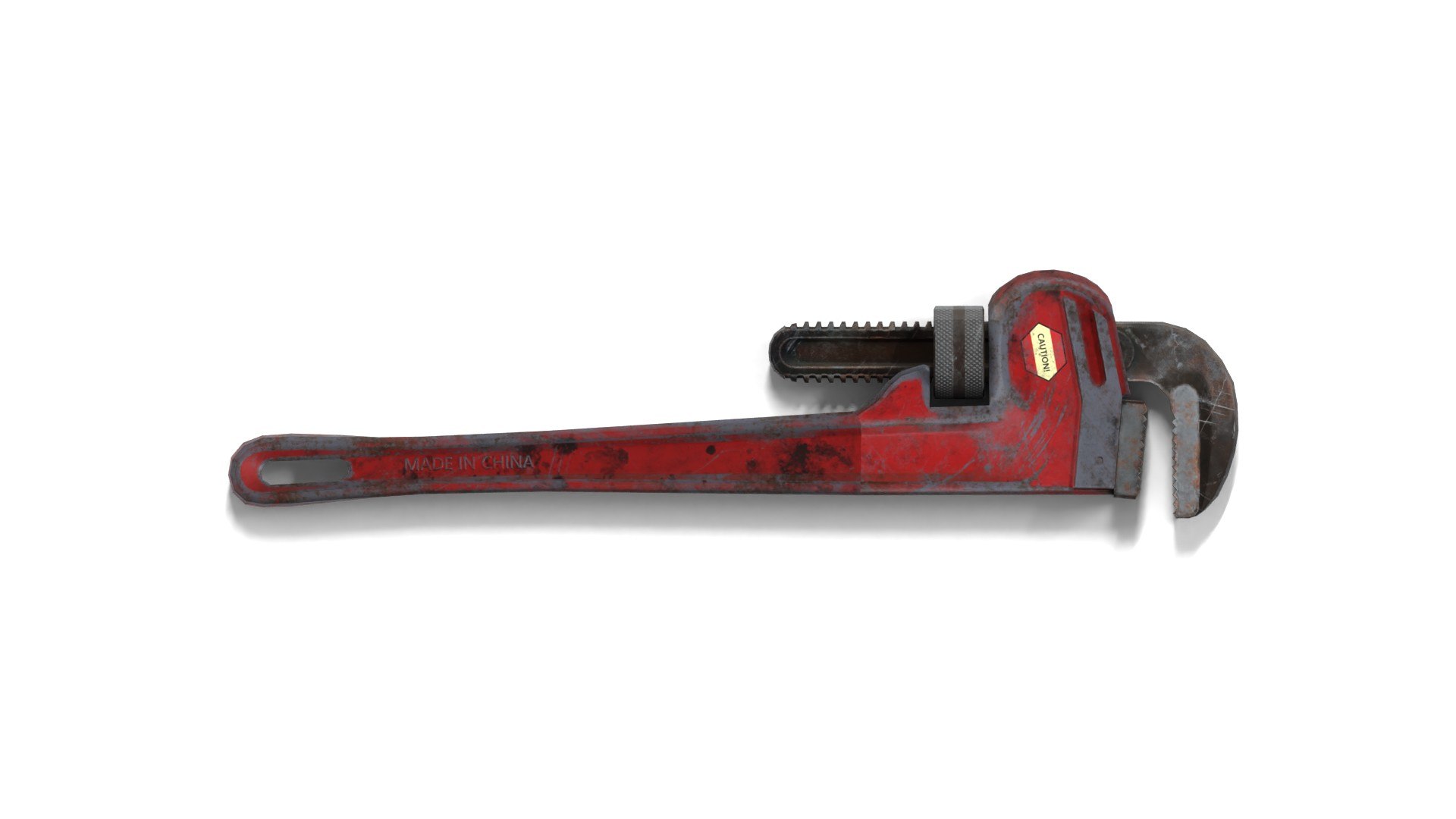 Realistic Big Pipe Wrench 3D Model - TurboSquid 2065119