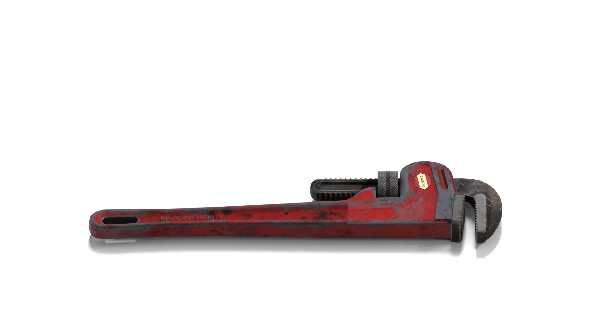 Realistic Big Pipe Wrench 3D Model - TurboSquid 2065119
