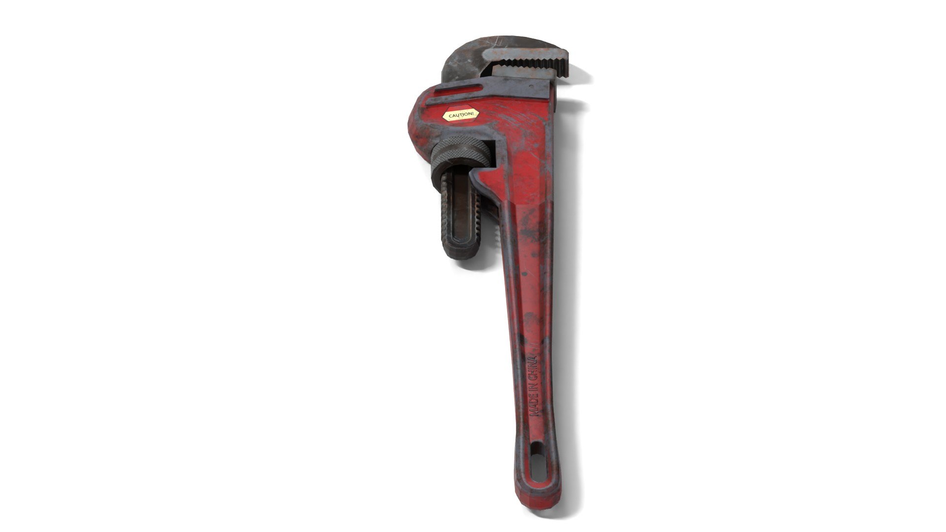 Realistic Big Pipe Wrench 3D Model - TurboSquid 2065119