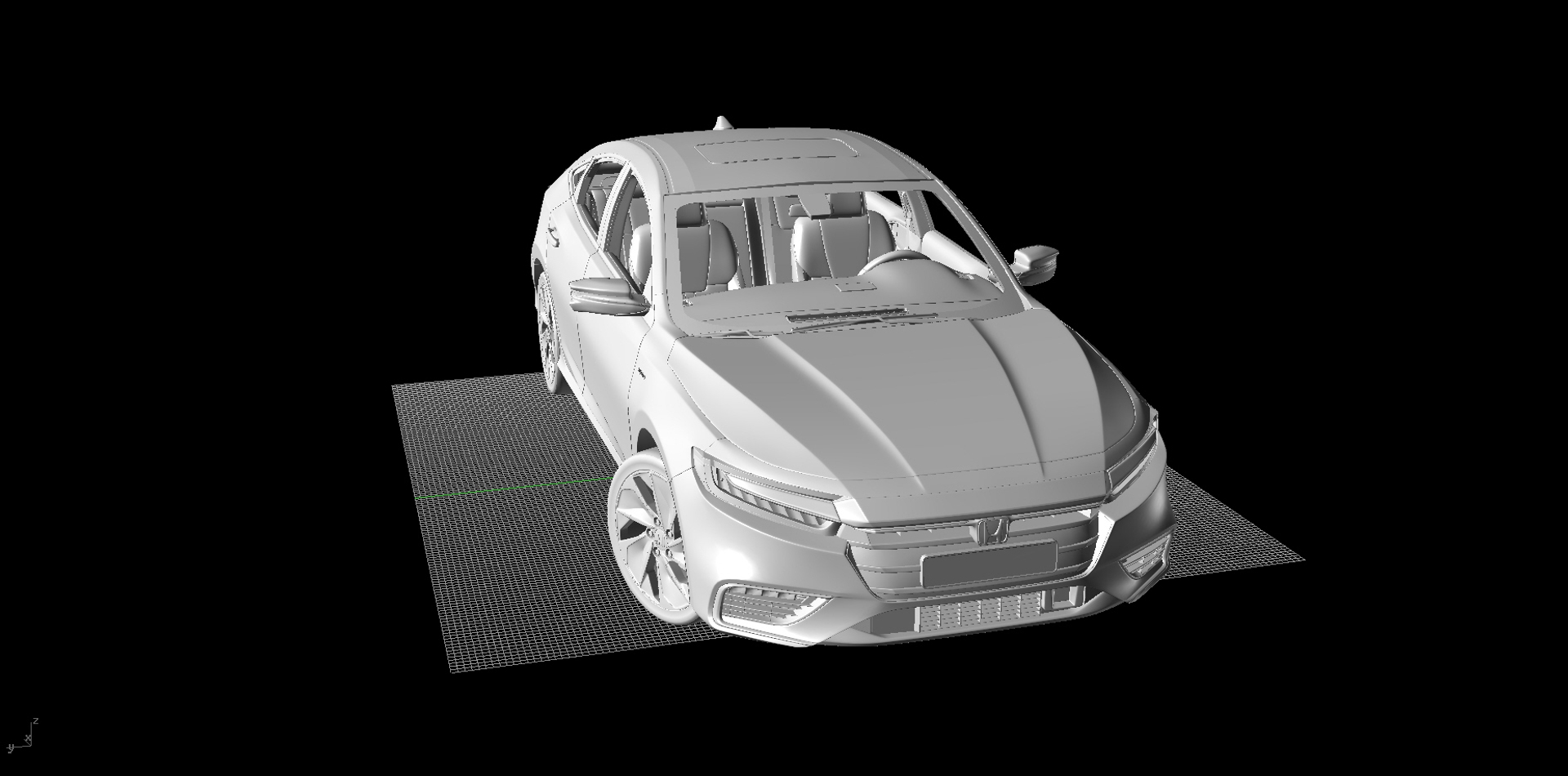 3D model honda insight 2019 - TurboSquid 1345137