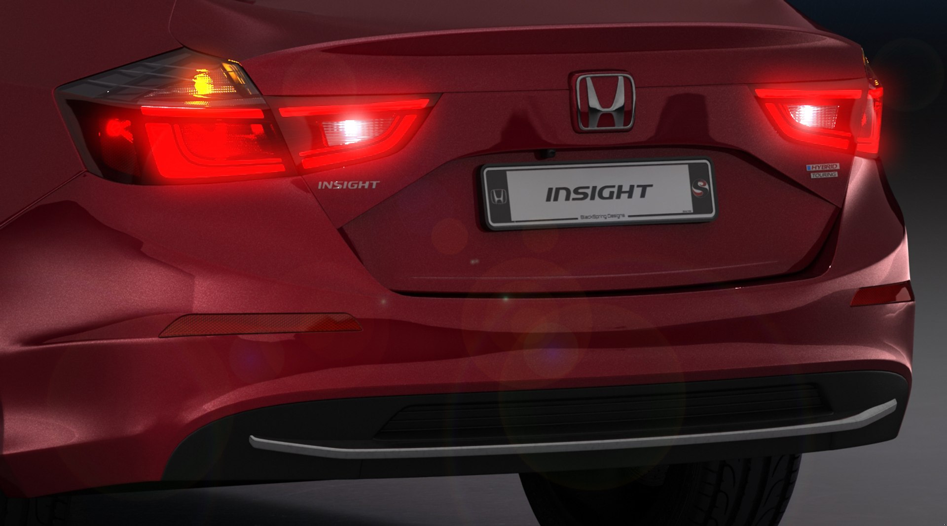 3D model honda insight 2019 - TurboSquid 1345137