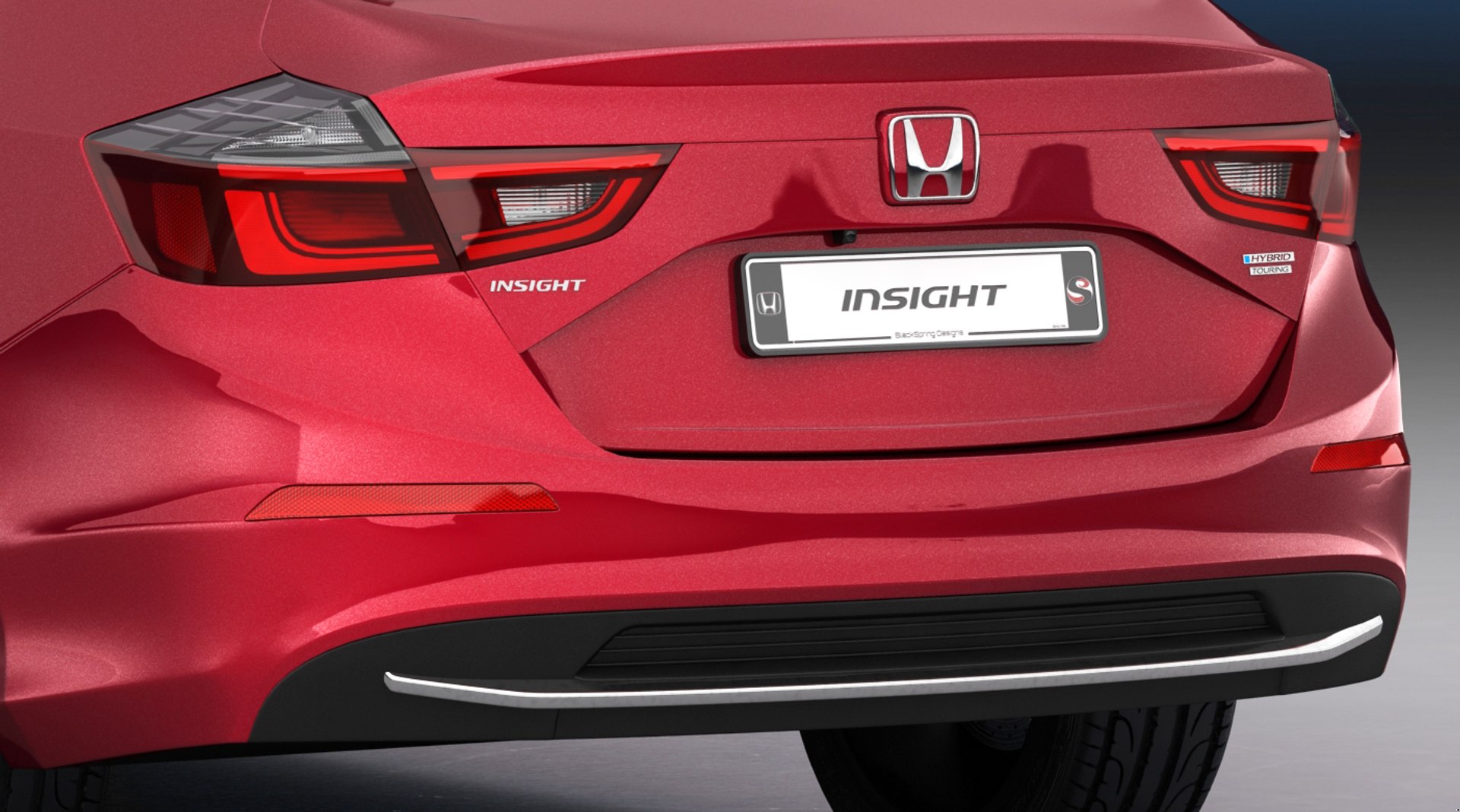 3D model honda insight 2019 - TurboSquid 1345137