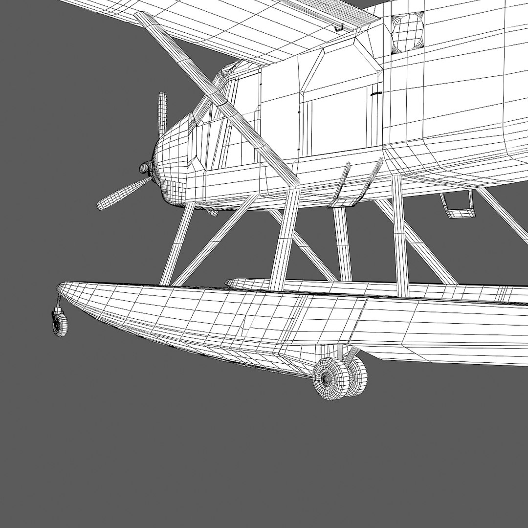 3d Air Dhc-2t Dhc-2 Model