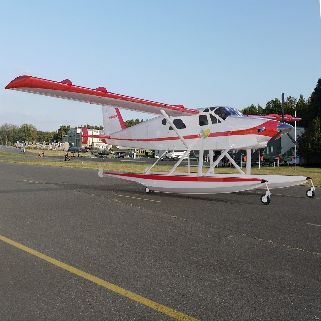 3d Air Dhc-2t Dhc-2 Model