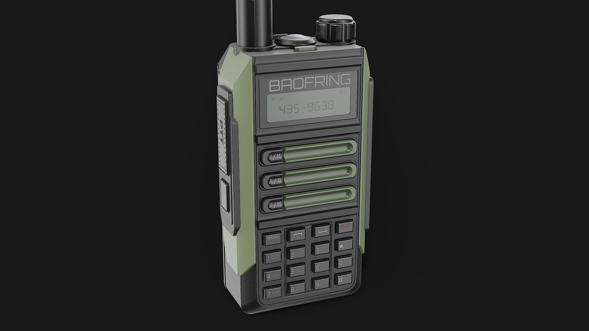 3D Modern Walkie Talkie Model - TurboSquid 2112582
