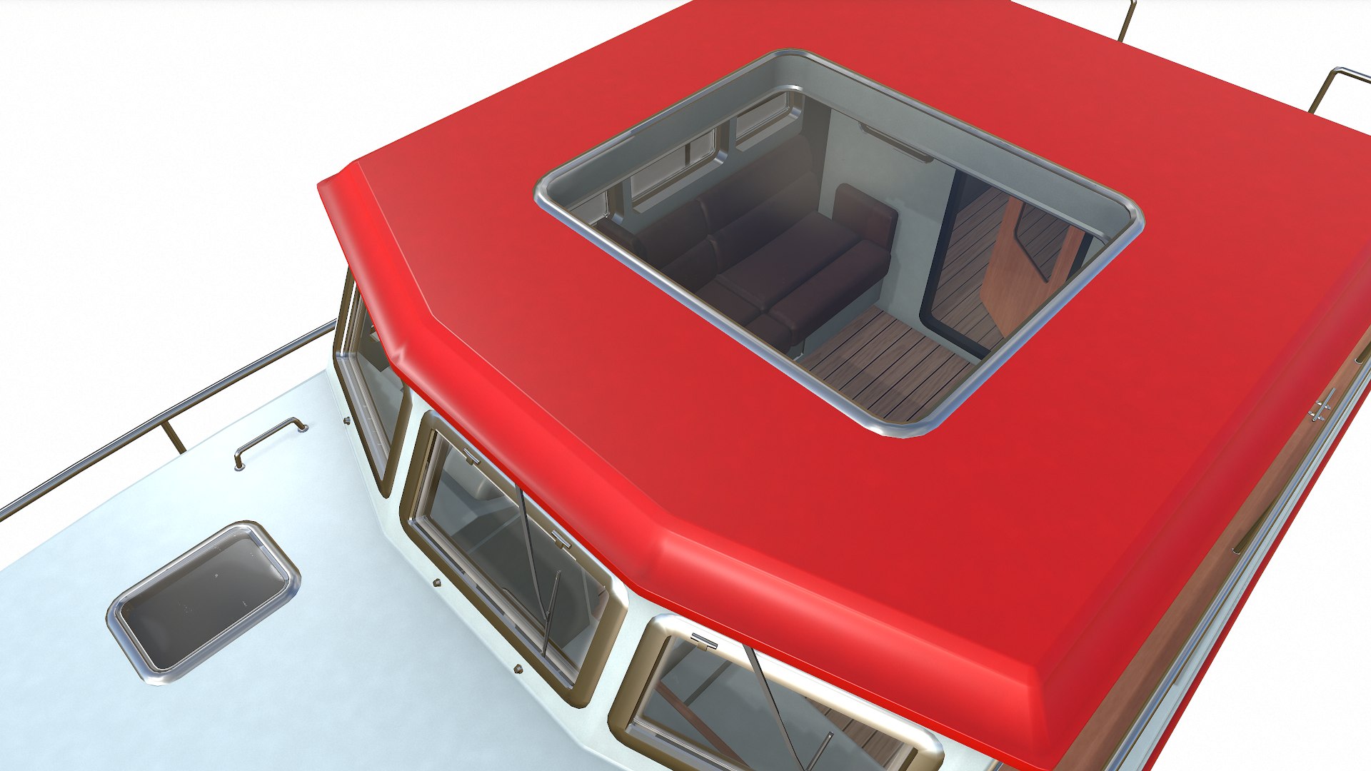 Small Fishing Boat 2 Low-poly PBR 3D - TurboSquid 2318102