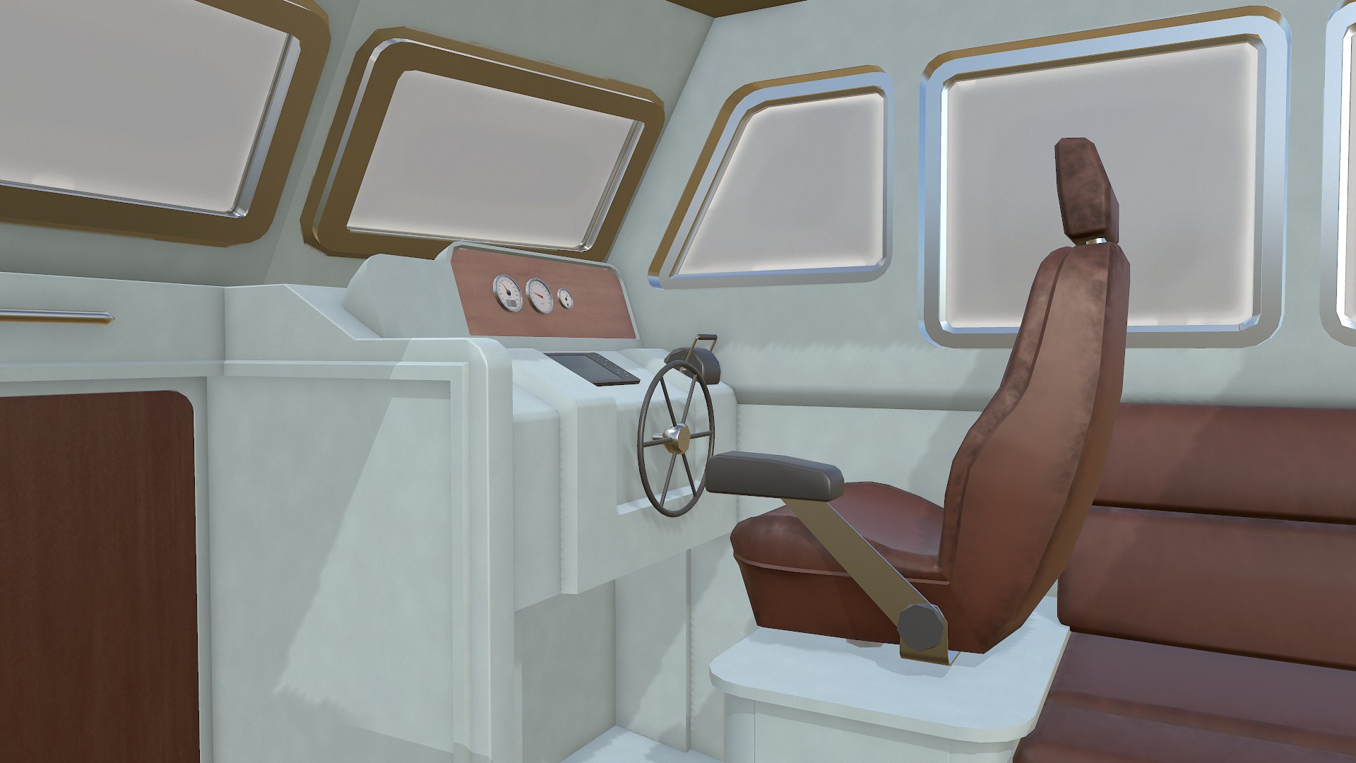 Small Fishing Boat 2 Low-poly PBR 3D - TurboSquid 2318102