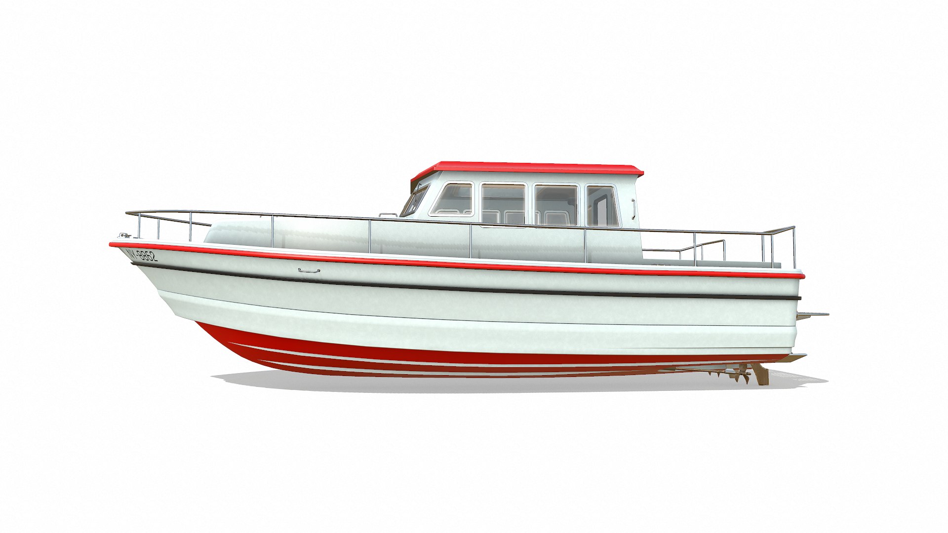 Small Fishing Boat 2 Low-poly PBR 3D - TurboSquid 2318102