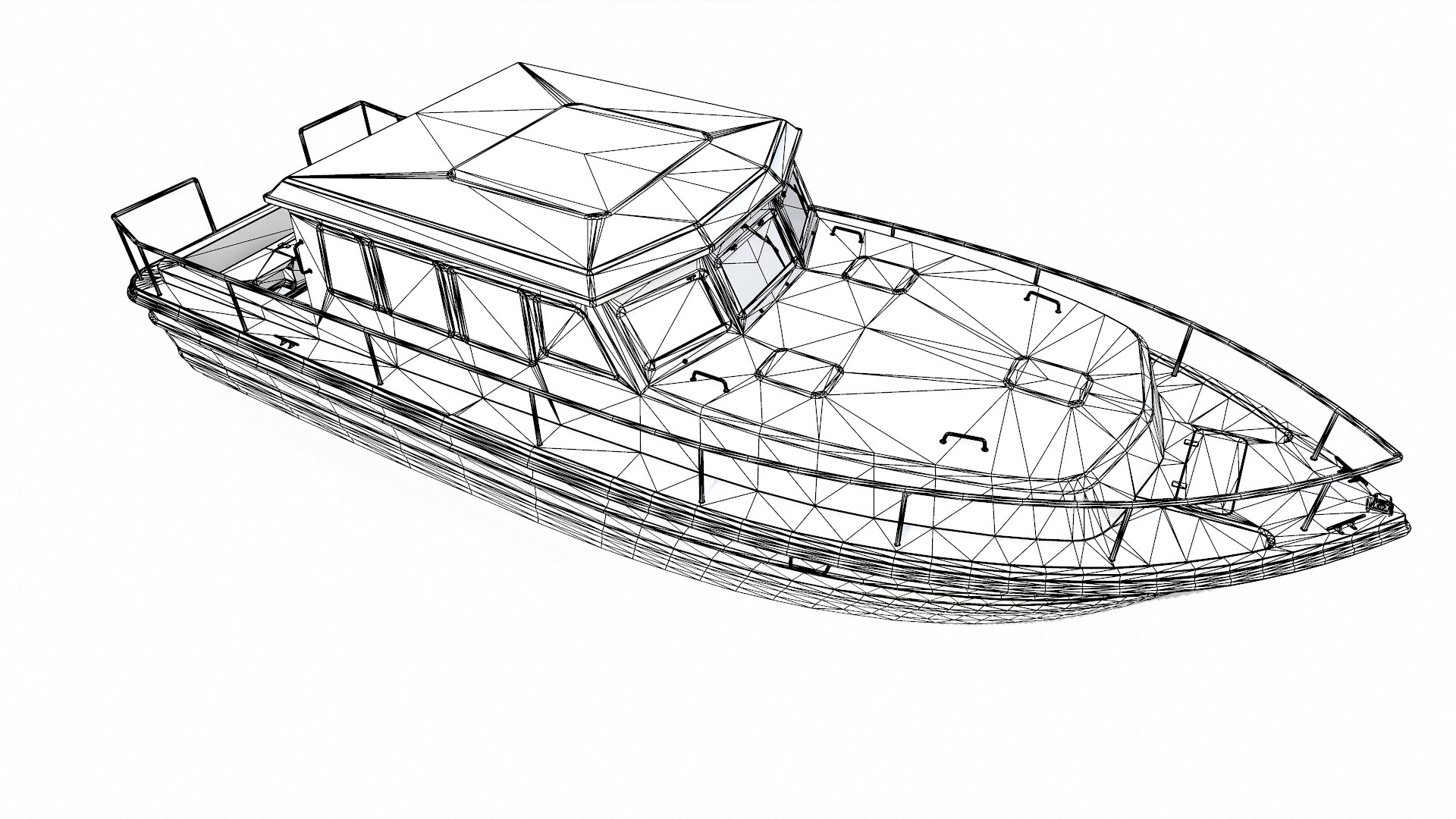 Small Fishing Boat 2 Low-poly PBR 3D - TurboSquid 2318102