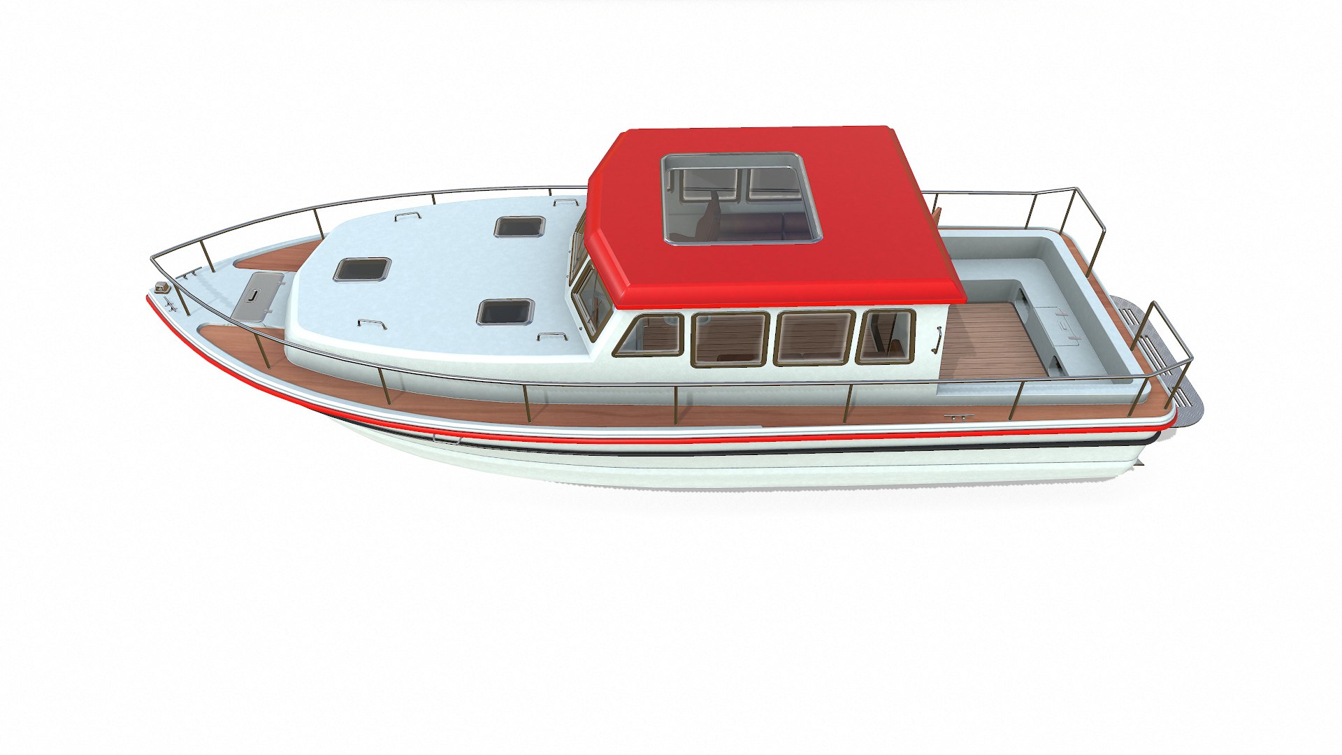 Small Fishing Boat 2 Low-poly PBR 3D - TurboSquid 2318102