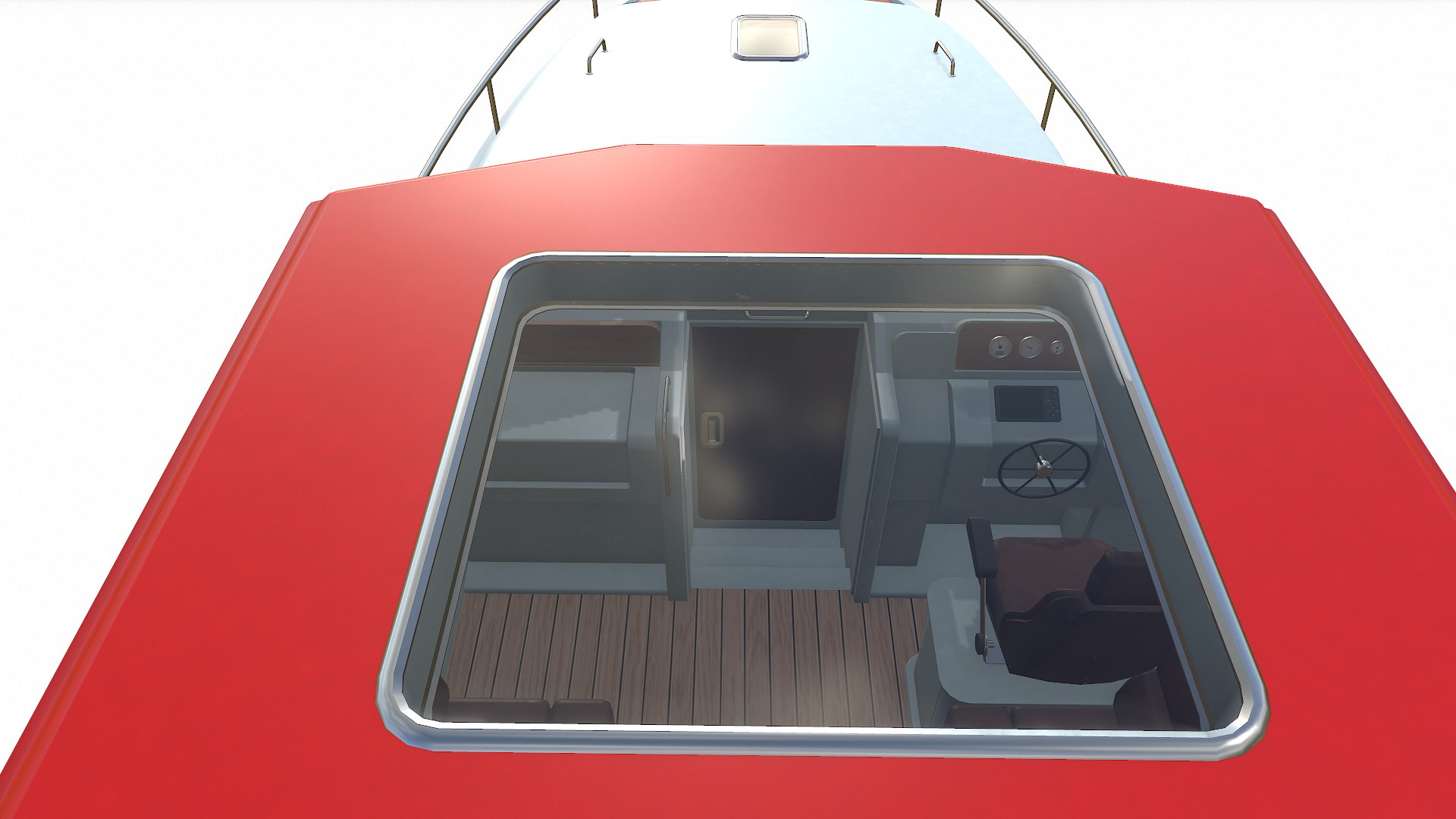 Small Fishing Boat 2 Low-poly PBR 3D - TurboSquid 2318102