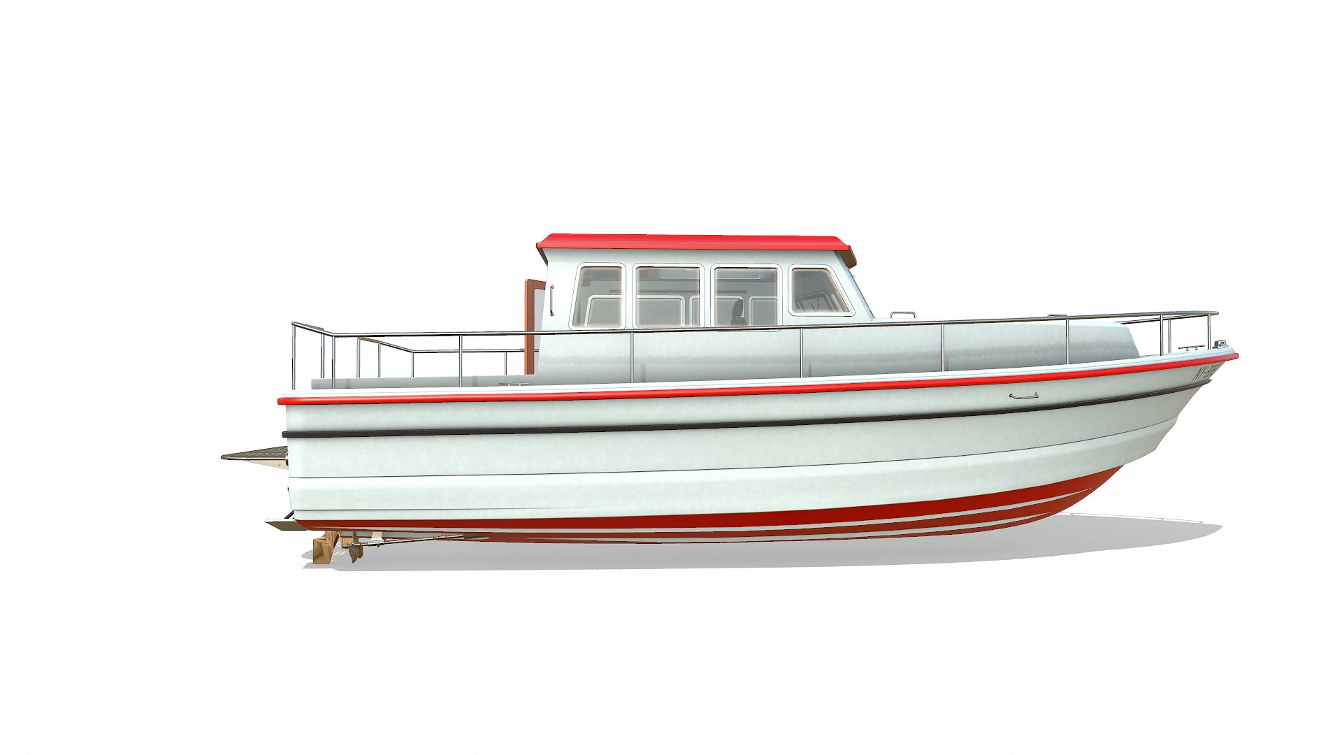 Small Fishing Boat 2 Low-poly PBR 3D - TurboSquid 2318102