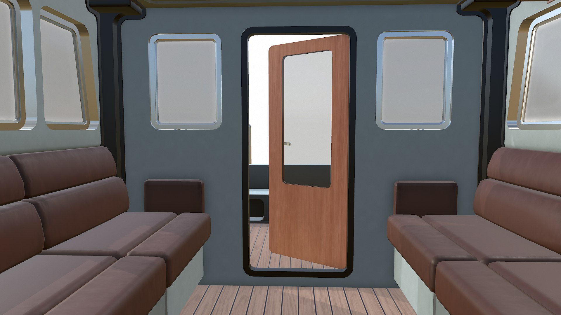 Small Fishing Boat 2 Low-poly PBR 3D - TurboSquid 2318102