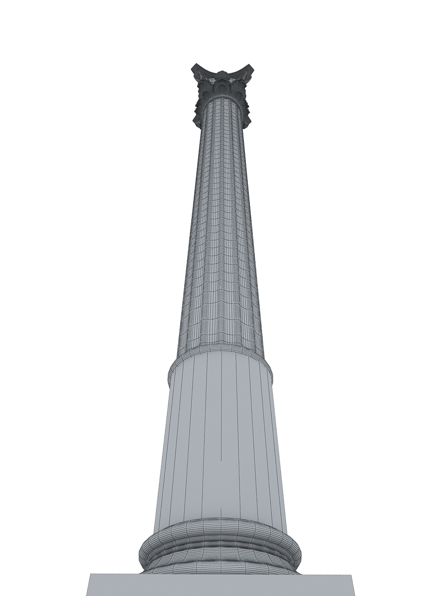3ds max corinthian column