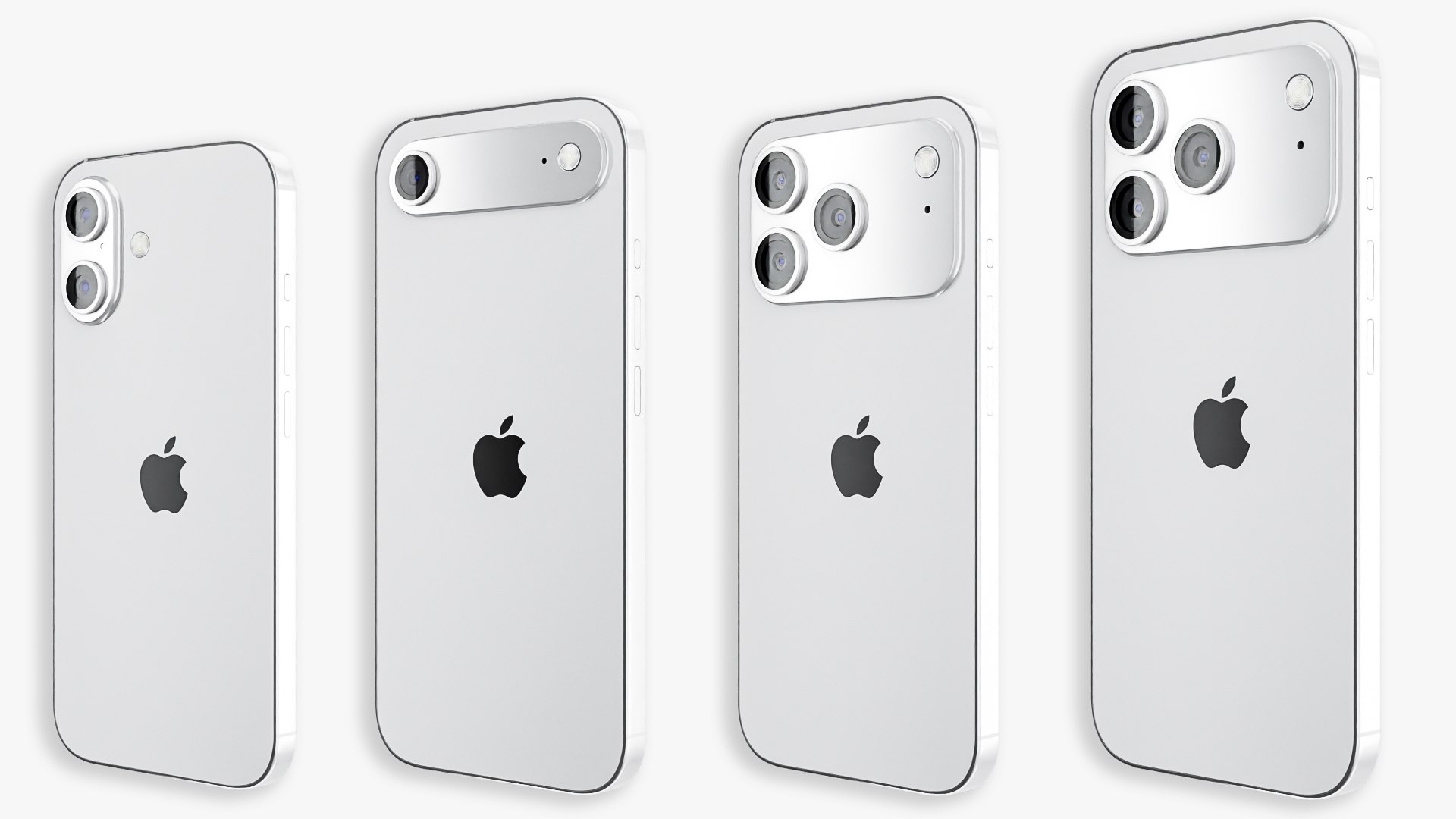 3D IPhone 17 Series 3D Models Pack For Blender With Textures 3D Model ...