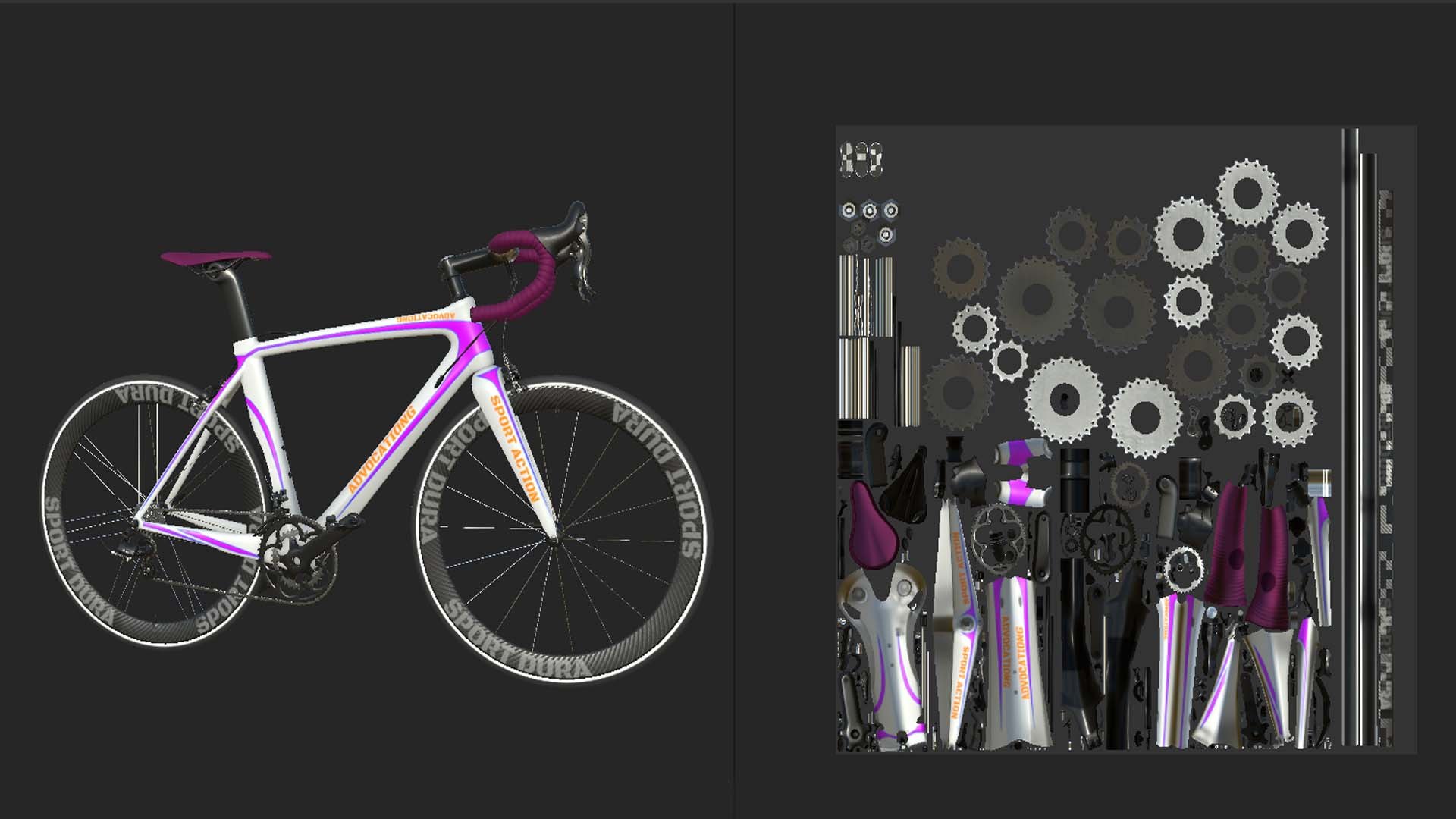 3D Bicycle Model - TurboSquid 2249226