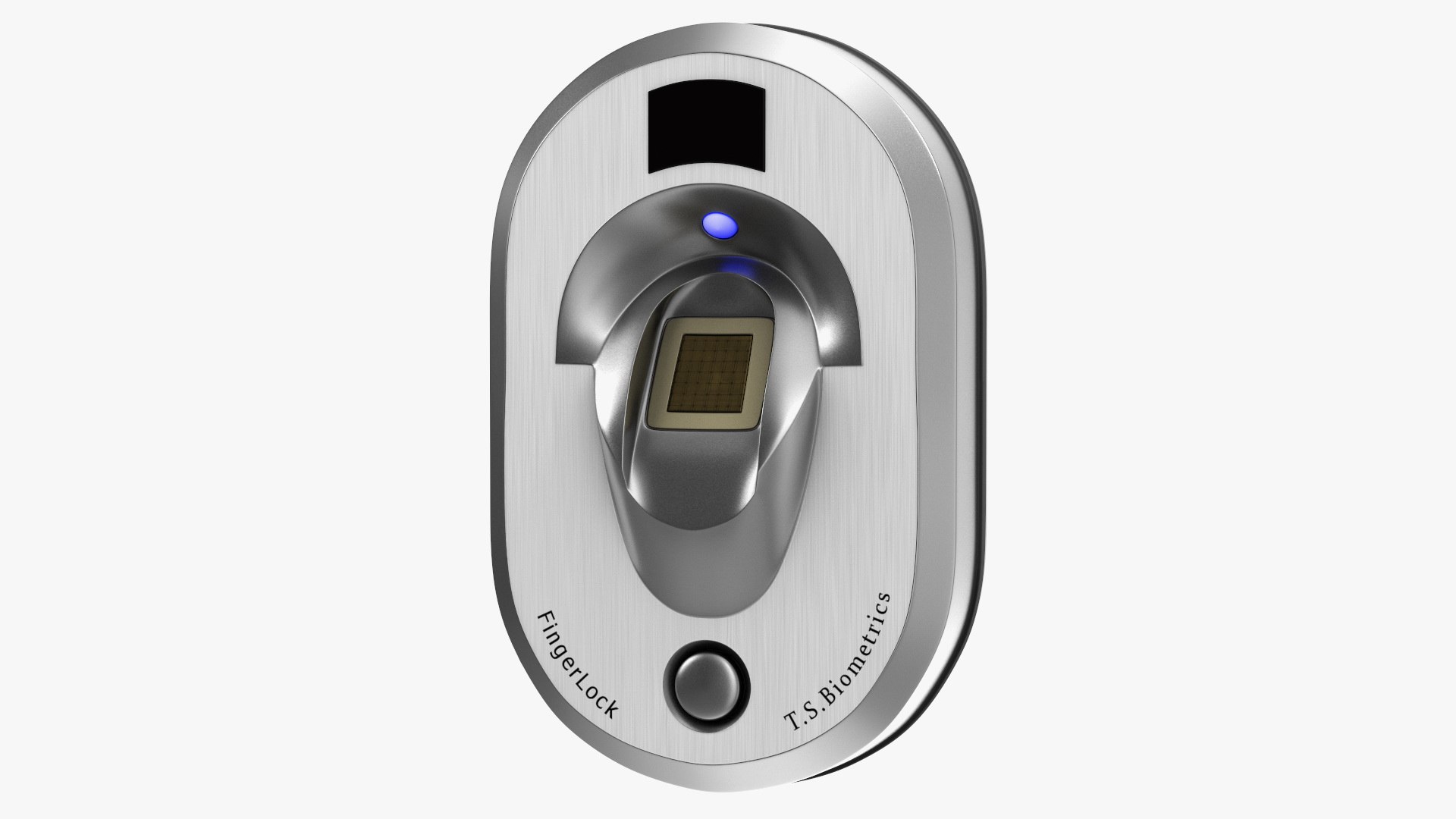 TS Biometrics FingerLock Biometric Door Lock 3D - TurboSquid 1807723