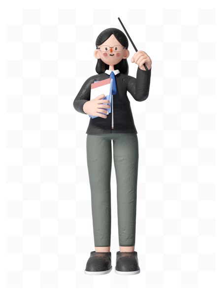 3D Teacher Models | TurboSquid