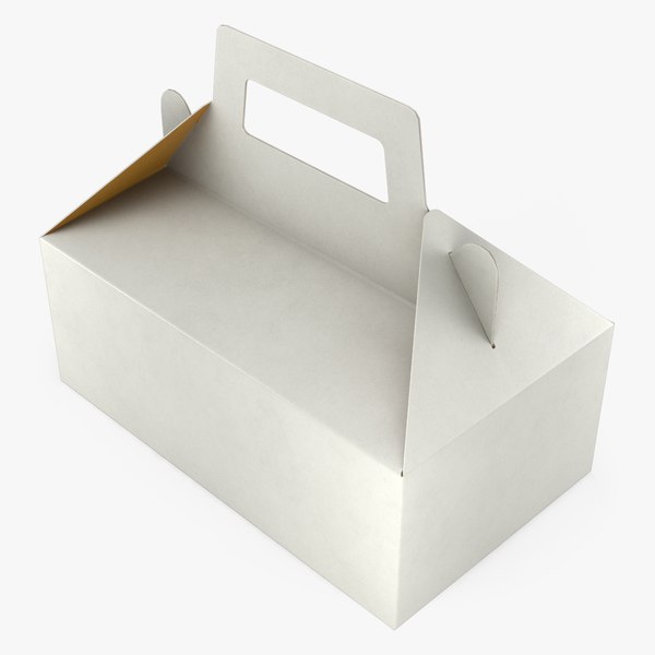 3D Food Box 02 model - TurboSquid 1784438