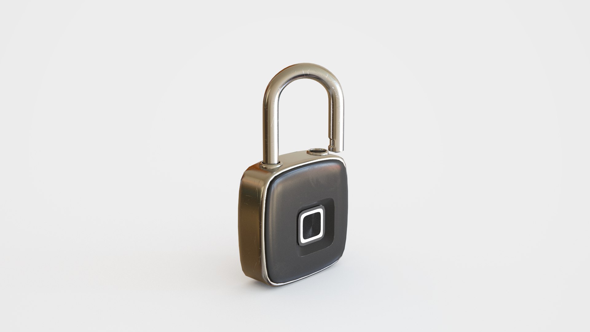 Fingerprint Padlock 3D Model - TurboSquid 1704764