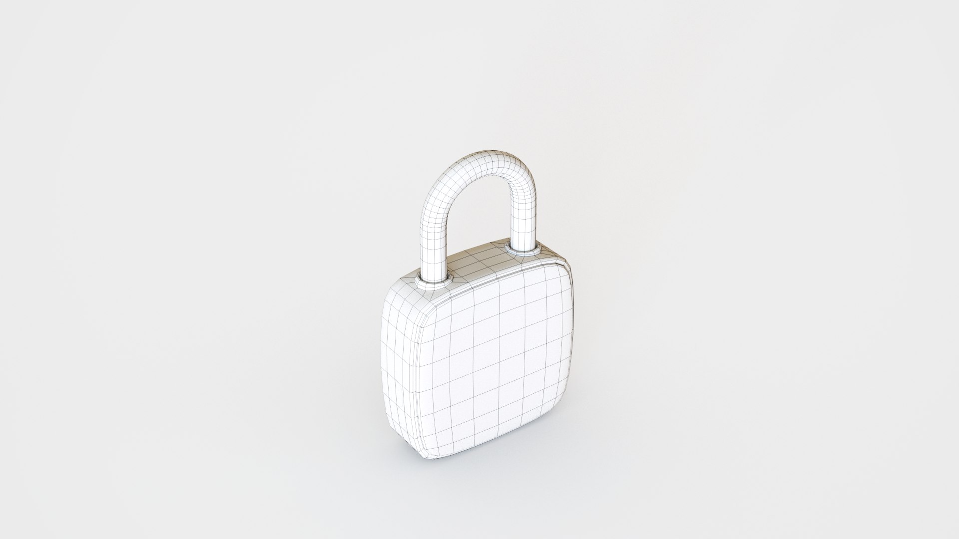 Fingerprint Padlock 3D Model - TurboSquid 1704764
